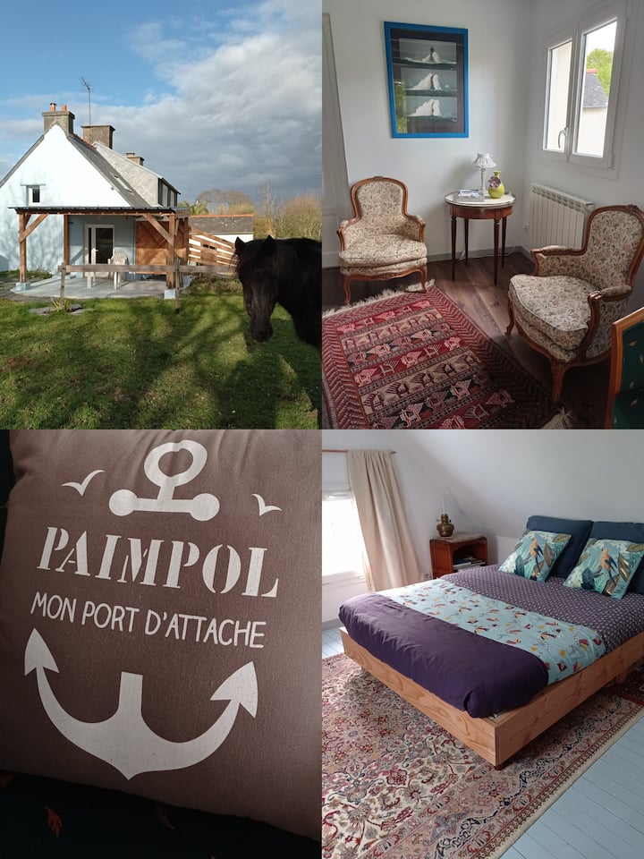 Gîte De Charme Proche Paimpol, La Maison Bleue - Paimpol