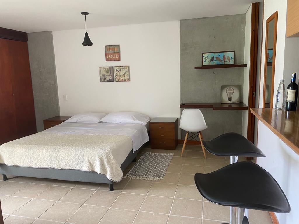 Cinnamon Flat cosy studio Great location Poblado - Apartments for Rent ...