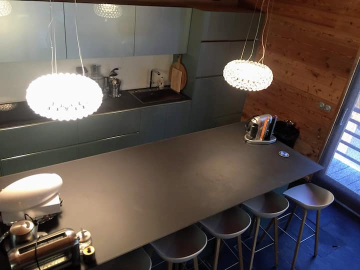 Grand Chalet Contemporain Direct Piste - Les Orres