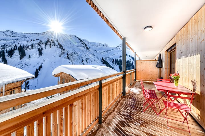 3-zi. Fw, 8 Betten, S-balkon Im Haus 4 App. B3 - Damüls