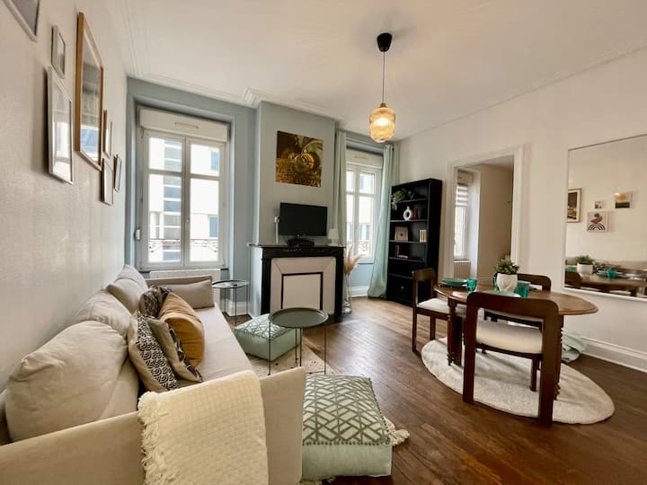 Nancy : Charmant Appartement, Tout éQuipé. - Nancy
