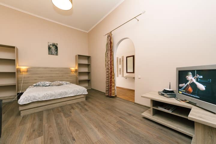 Arena, Center, 1 Bedroom, Basseinay - Kiev