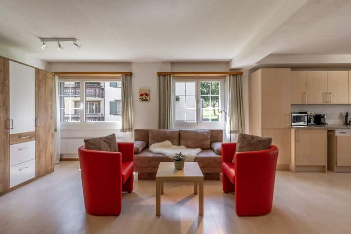 Ferienwohnung ∙ 1 Schlafzimmer ∙ 5 Gäste - Bad Ragaz