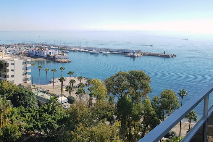 Skol 829a Beachfront Central With View And Wifi - Marbella