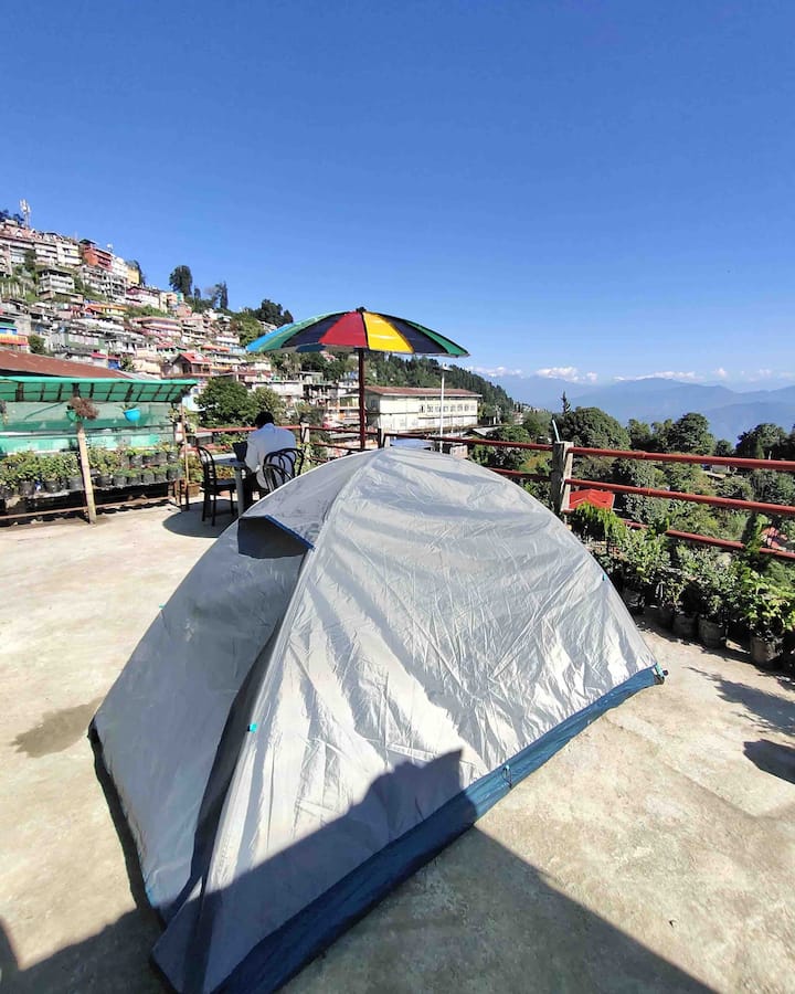 A Quiet Nest- Camping In Rooftop - Darjeeling