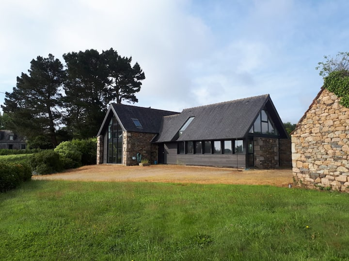 Maison D'architecte Avec Vue Mer Et Grands Espaces - Carantec