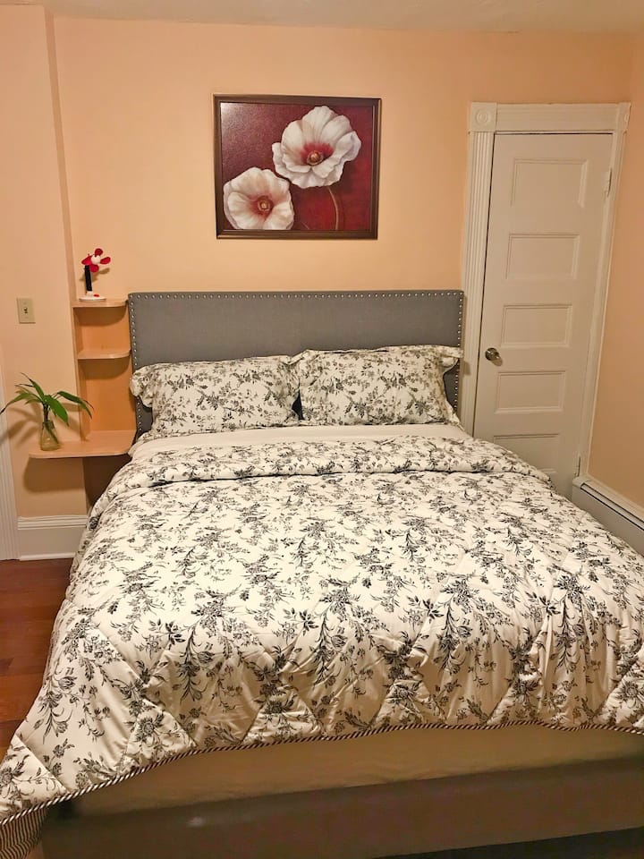 New Big Private Br With Queen Size Bed.房间通透明亮光线好#3 - Quincy, MA