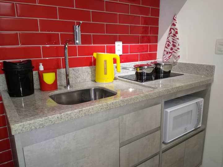Loft R09 Comfortable, Cooktop, Subway, Ac - São Paulo