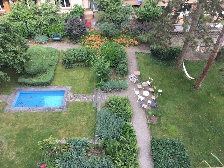 Appartement Entier Au Calme Vue Sur Lac Et Jardin - 로잔