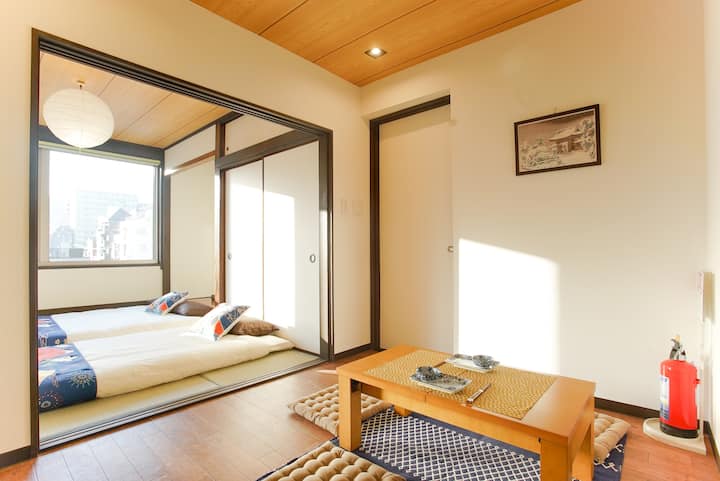 ☀️6minstominowasta☀️#ueno,asakusa#max5#wifi#35m² - Akihabara