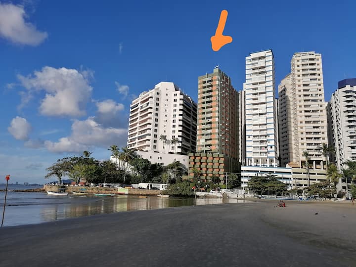 Asturias, Ar Condic./wifi, Serviço De Praia. - Guarujá