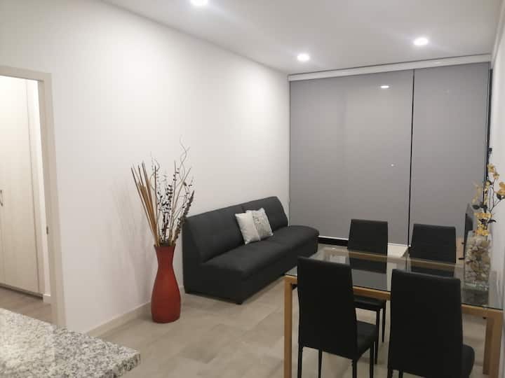 Moderno Departamento En Residencial Con Gimnasio. - Puebla
