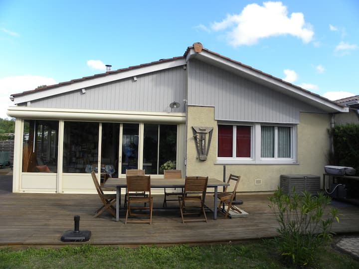 Maison A 5 Mn Du Lac à Pied - Lacanau