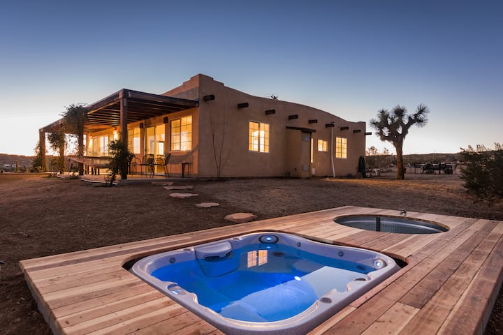 Secluded Home - Grand Views, Hot-tub & Cowboy Dip - Yucca Valley, CA