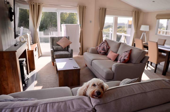 Luxury Lodge Overlooking Nature Reserve - Kent