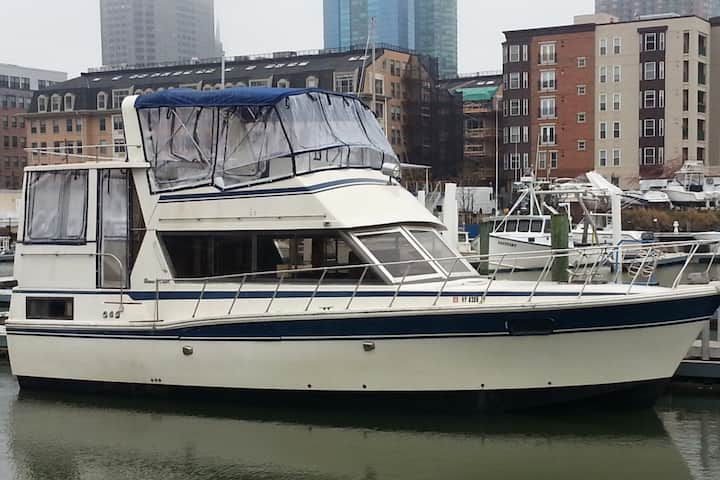 Yacht At Dock - On The Waterfront! - Croton-on-Hudson, NY