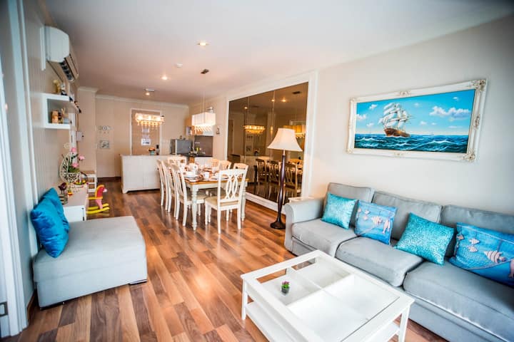 D606 Family Room Free Water Park Sea And Pool View - Hua Hin