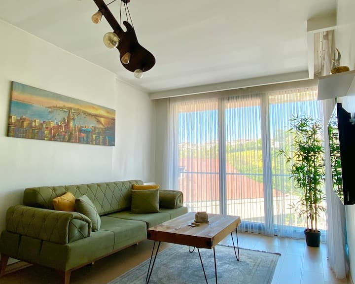 *2025 New Building Bomonti Apt + Balcony - Istanbul