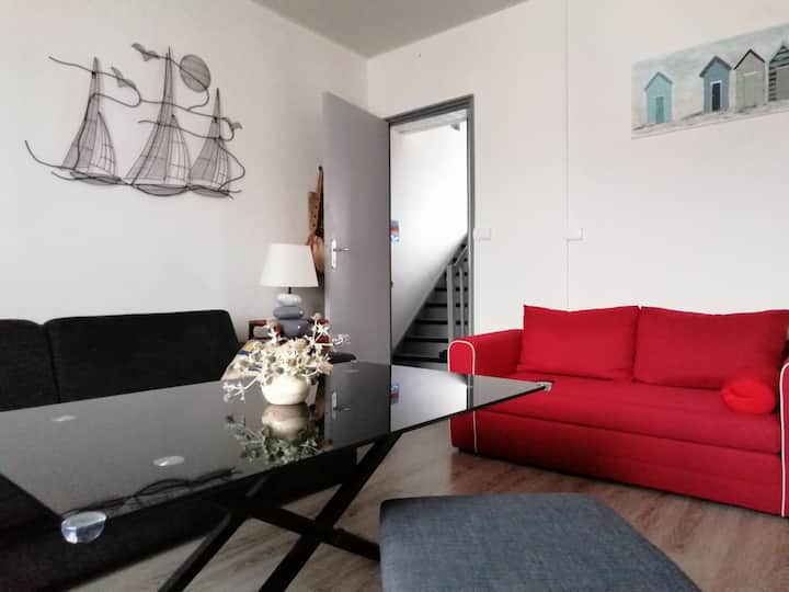 Appartement Duplex Tout Confort à 300m De La Plage - Plage de Berck