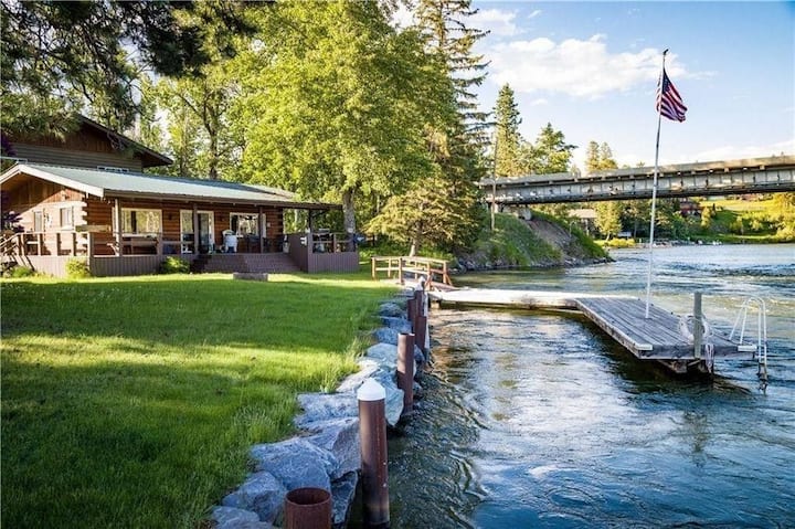 Rivers End Cabin On Flathead Lake, Walk To Bigfork - Bigfork, MT