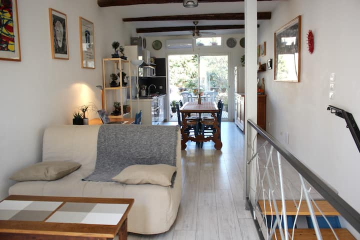 Maison Avec Terrasse Ombragée, Plein Centre Ville - Sète