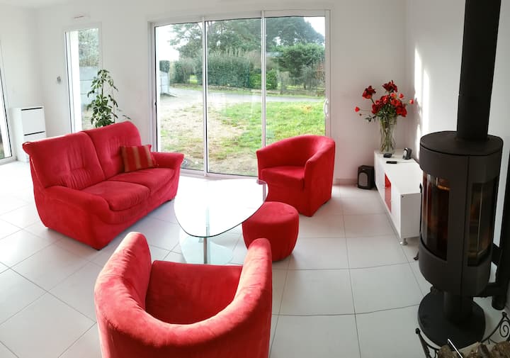 Maison Neuve 150mde La Plage 7 Pers - Pénestin