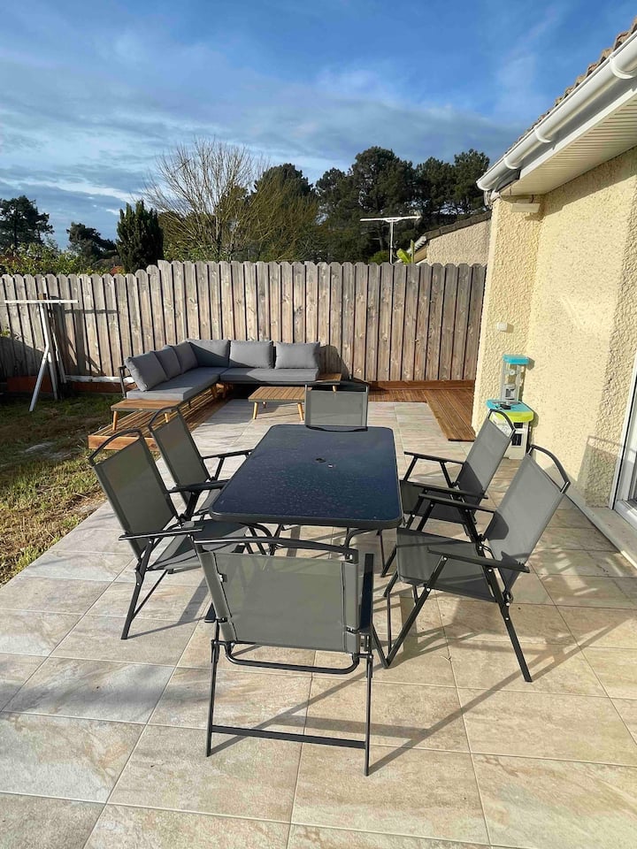 Les Mimosas/3ch/ 8 Personnes /5 Minutes Plage - Soulac-sur-Mer