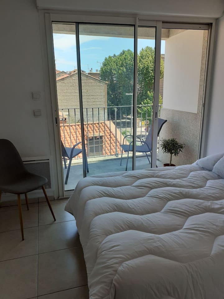 Appartement 2 Min Gare, Terrasse, Parking Privé - Perpignan