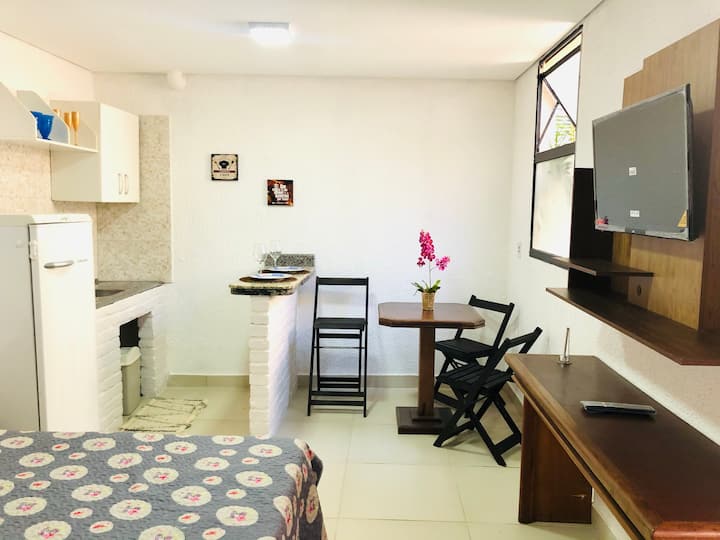 Lindo Estúdio Mobiliado C Estacionamento - Foz do Iguaçu