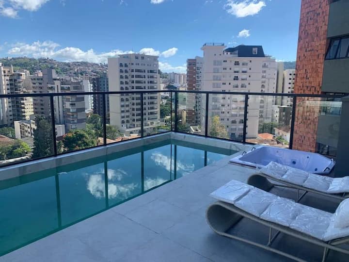 Studio Central Sofisticado - Poços de Caldas