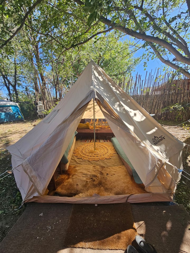 Haddawaydom Glamping Tent. - Albuquerque, NM