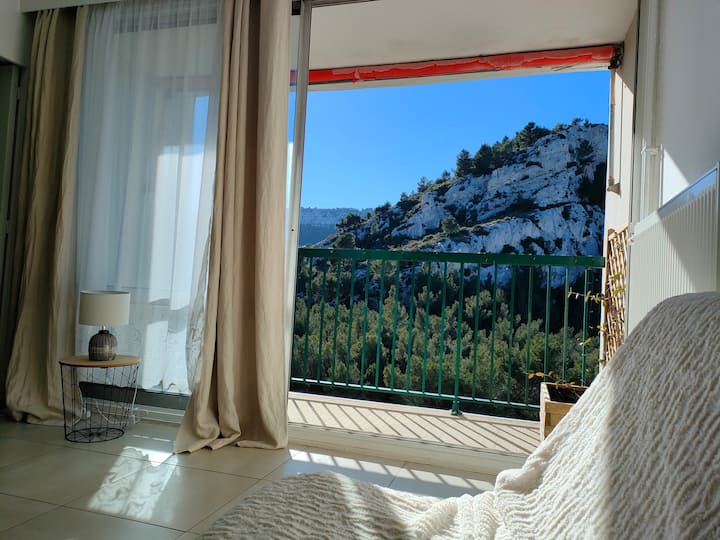 Bel Appartement Au Coeur De La Pinède Avec Vue Mer - Marseille