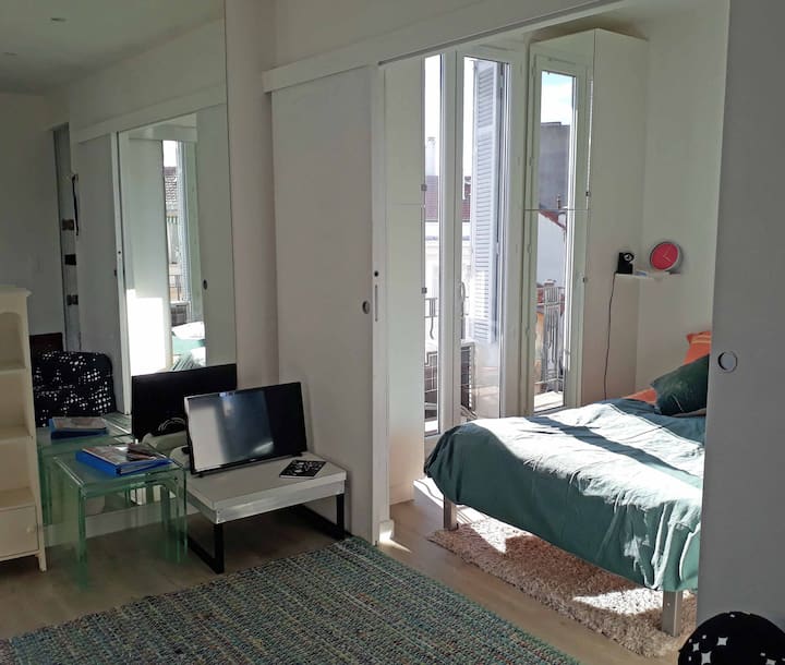 2 Pièces  Ensoleillé Climatisé 2 Personnes - Marineland - Antibes