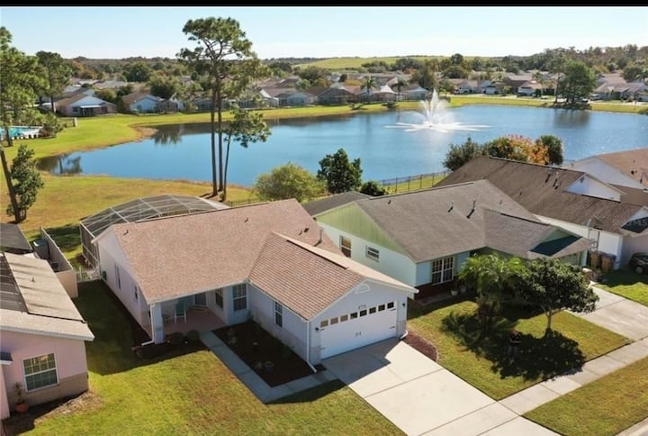 Kissimmee Fl 3bdr Villa Near Disney Pool Lake View - Kissimmee, FL