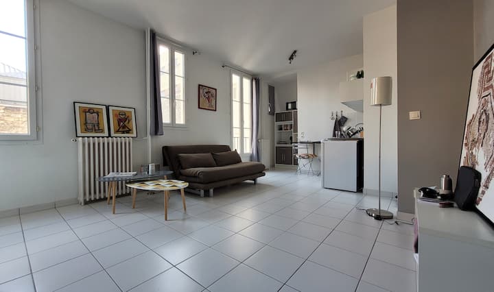 Grande Suite De 30m2 Independante Calme Lumineuse - Paris
