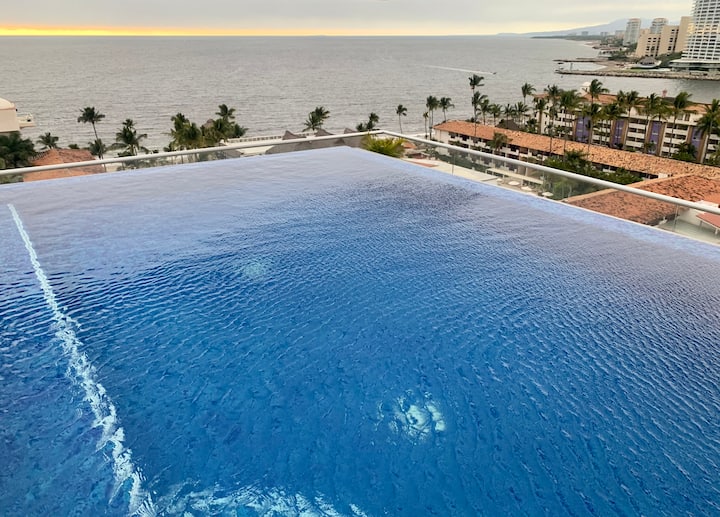 Nuevo Loft A 2 Cuadras D La Playa Increíble Vista - Puerto Vallarta