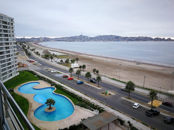 Depto Avda Del Mar,c/estac/wiffi/streaming - La Serena