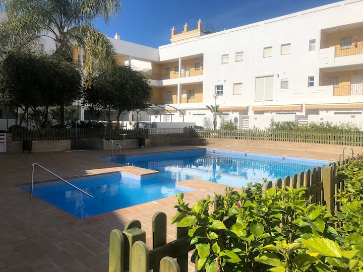 ÁTico Con Piscina En La Playa De La Ballena - Rota
