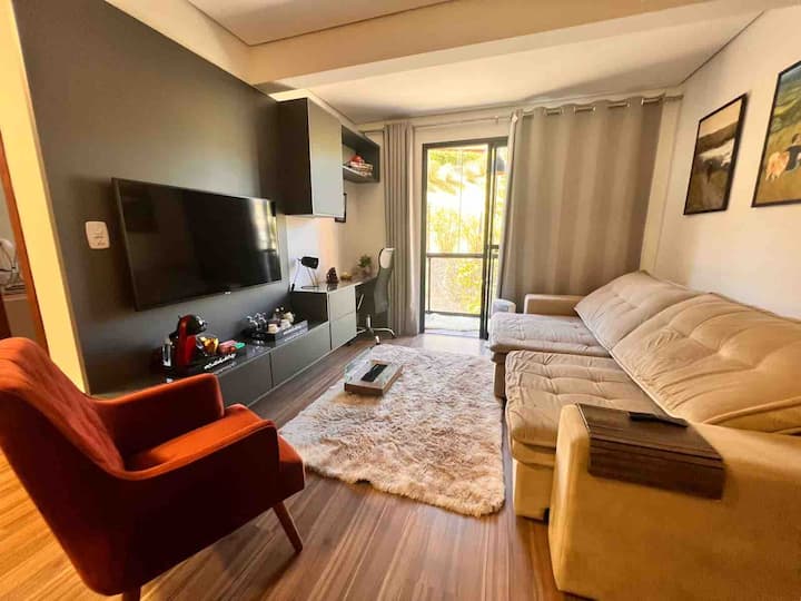 Cama Kingsize -3 Min Do Centrinho - Campos do Jordão