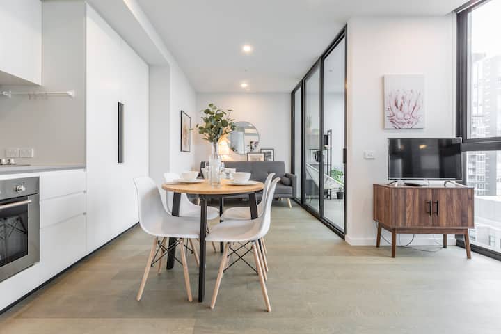 Heartcbd Skyhighview Apt Free Wifi Netflix - Flinders Street Railway Station - Melbourne