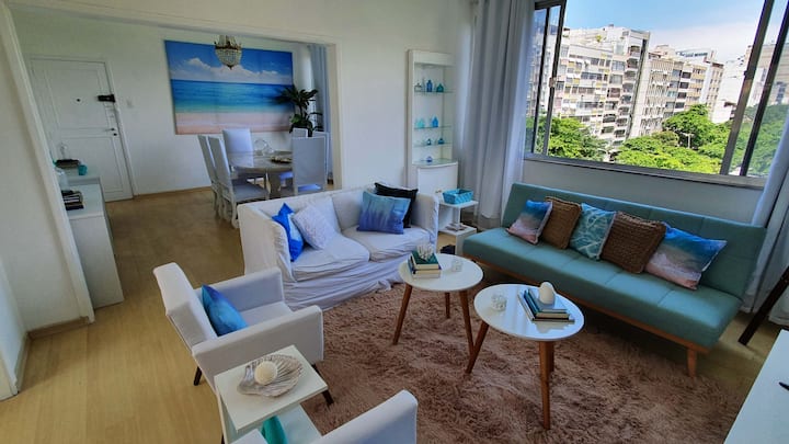 Ipanema Luxo, Vista Mar, 2 Qt, 2 Ba, 2 Sl, 120 M2 - Ipanema