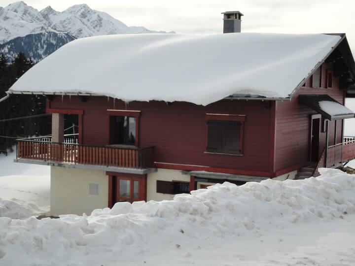 Face Au Mont Blanc Magnifique Chalet - Albertville