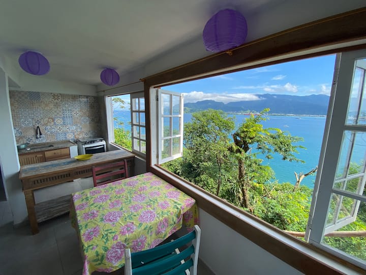 Casa Vento Do Mar Sul - Acesso à Praia - Ilhabela
