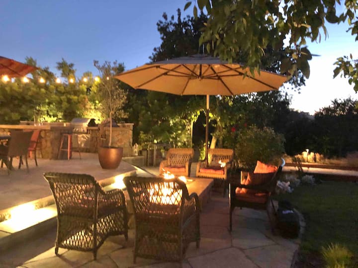 Camp Chapman- Pool/spa/bocce/firepit/od Kitchen - Petaluma, CA
