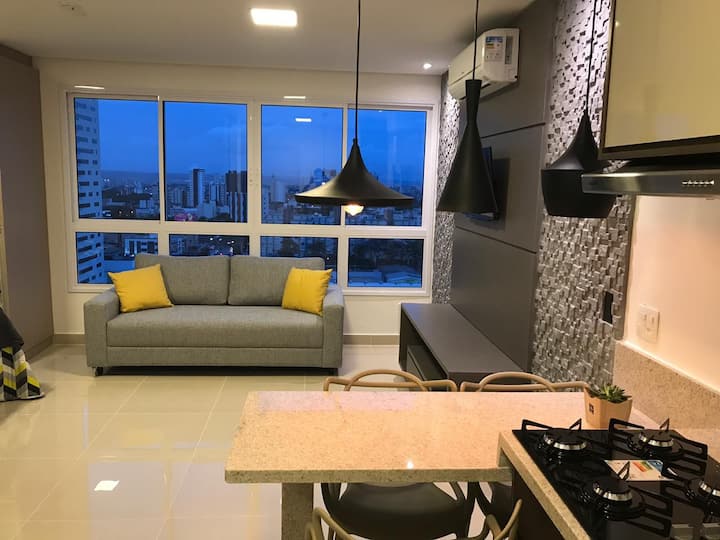 Apartamento Mobiliado, Perto De Tudo, Setor Bueno! - Goiânia