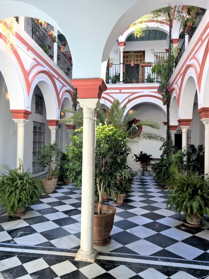 Living In A Former Monastery: Old Town Of Sevilla - Seville, Spain