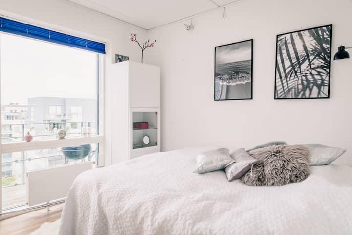 Penthouse With Balcony And Great View - Copenhagen