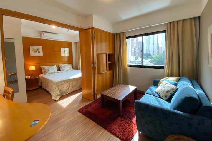 Flat Privilege Em Moema Próx Ibirapuera - São Paulo