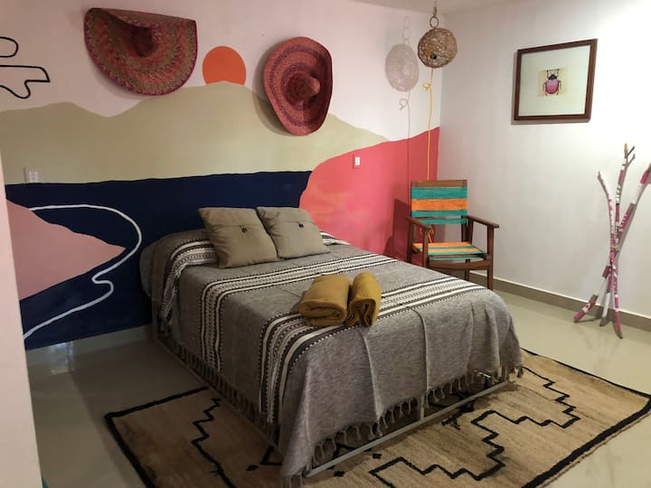 Casa Oliveros/2rooms/wifi/garage/bikes Included! - Valladolid, Mexico