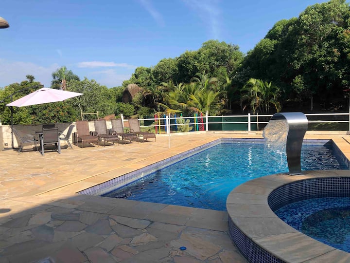 Casa De Campo Condomínio Fechado Ar Condicionado - Itupeva